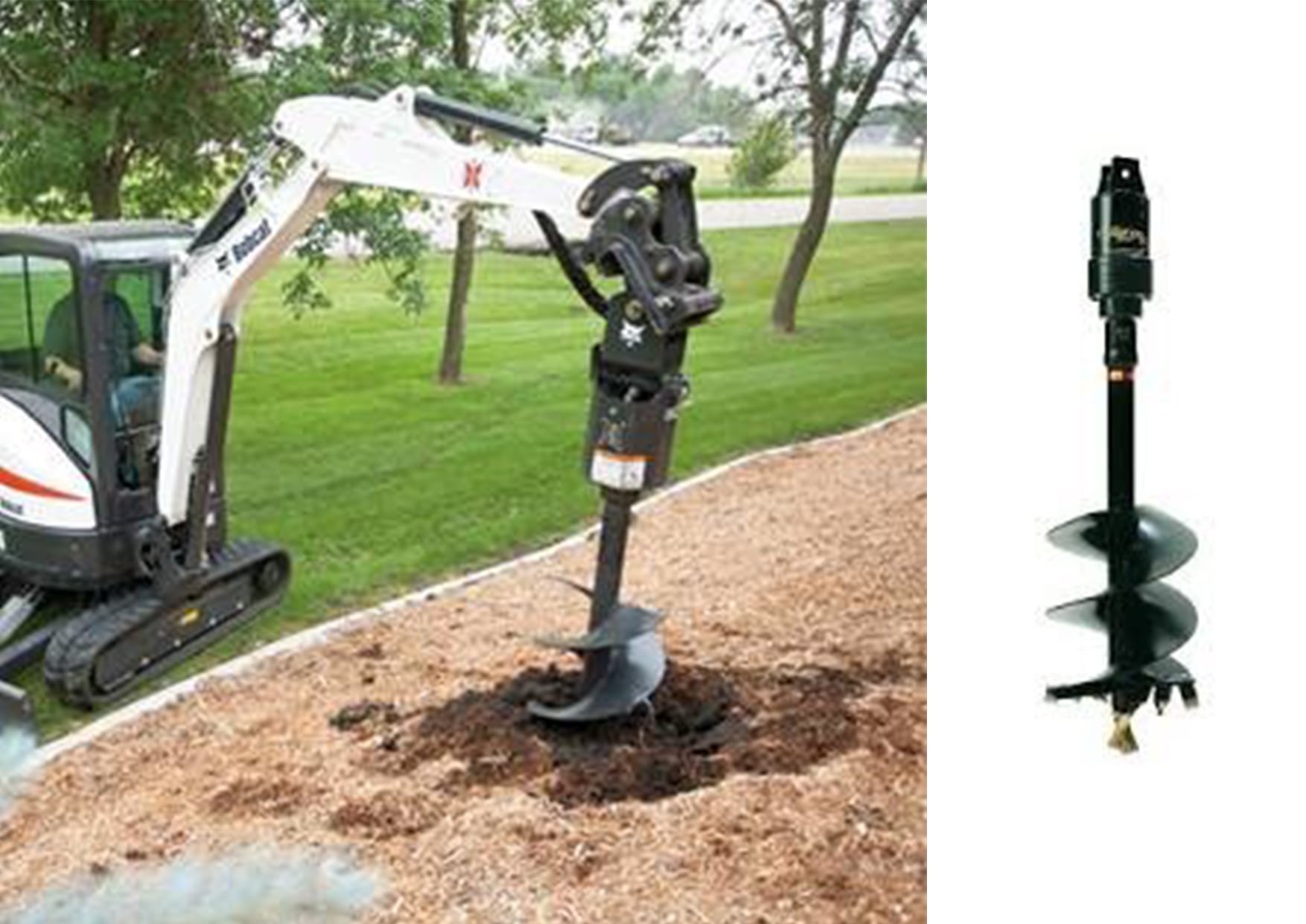Augers for Mini Excavators | AB Equipment